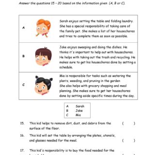 【UASA考卷】四年级 【UASA Model Exam Paper】Standard 4