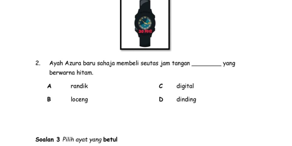 【UASA考卷】四年级 【UASA Model Exam Paper】Standard 4