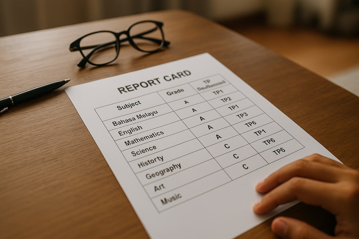 Which grading system Malaysia schools use? TP1 - TP6, or ABCDEF?